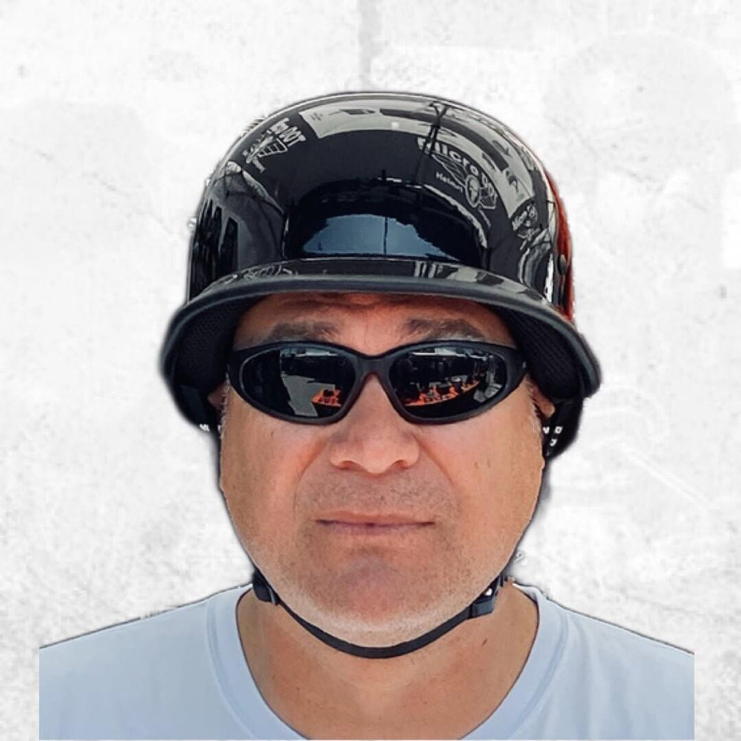 MicroDOT World's Smallest and Lightest DOT Beanie Motorcycle Helmet